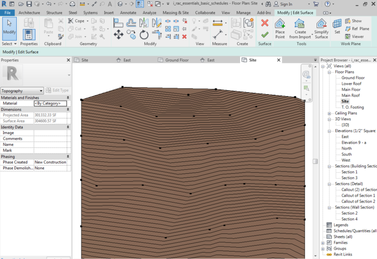 How To Create Revit Topography – USAM CadSoft India Pvt Ltd